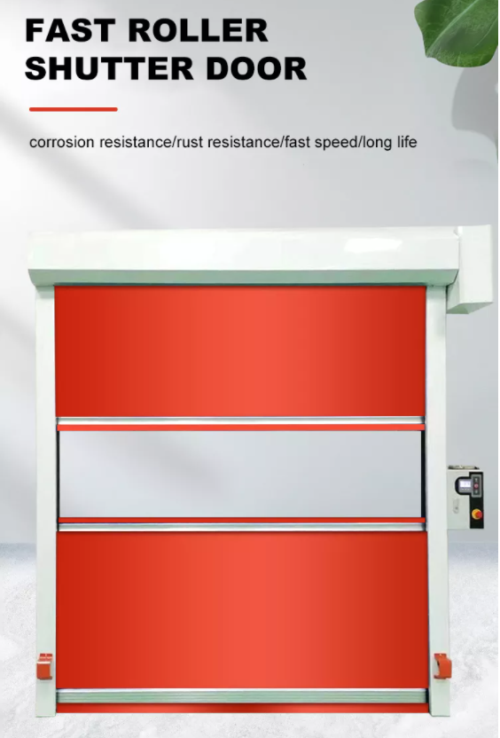 Full Automatic Rapid Roller Doors Shutter Aluminum 900/800N