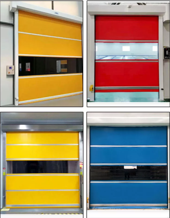 Full Automatic Rapid Roller Doors Shutter Aluminum 900/800N