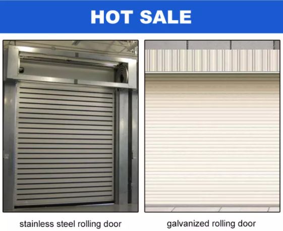 Full Automatic Rapid Roller Doors Shutter Aluminum 900/800N