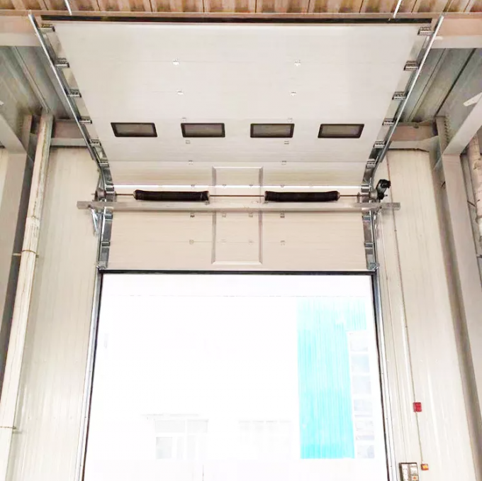 Automatic Sliding Overhead Sectional Door Industrial Sectional Vertical ...