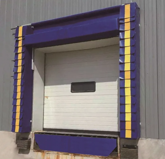 Mechanical 0.35KW Inflatable Dock Shelter Dock Sealing Industrial ...