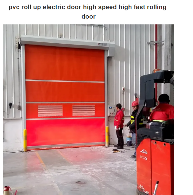 Industrial Automatic Rapid Rise Door , Fast Acting Roller Shutter Doors