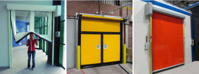 5700/5100N/5m Fast Acting Door , High Speed Roller Shutter Zipper Doors