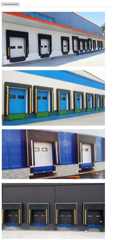 Loading Dock Inflatable Mechanical Extended PVC Retractable Sponge Dock ...