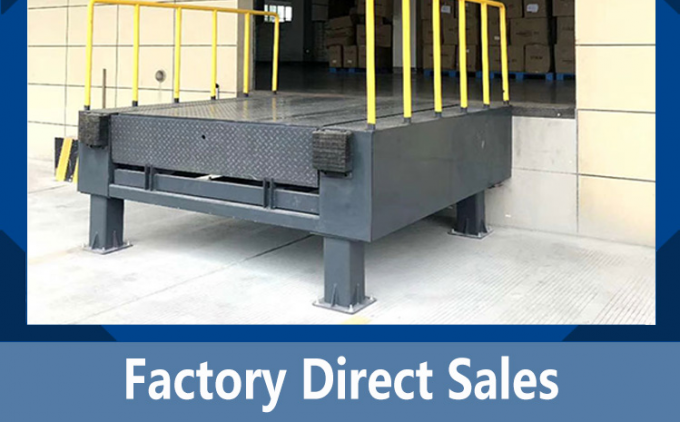 Easy Installation Electric Loading Dock Leveler With Safety Movable ...