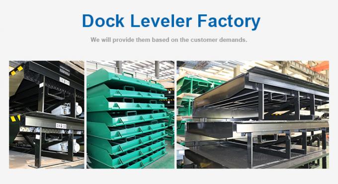 Container Loading Ramp Adjustable Galvanized Dock Door Levelers ...