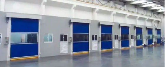 Rolling Pull Rapid Roller Shutter Doors Customized Color Size High ...