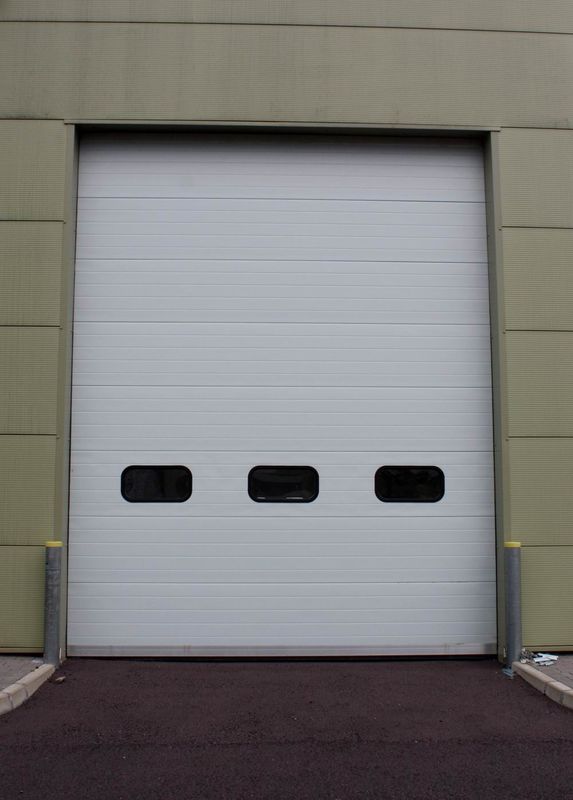 Insulated Sectional Garage Door Commercial Sectional Doors - 50mm-80mm ...