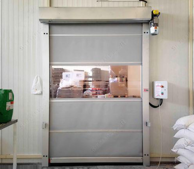 Stainless Steel Pvc Rapid Roller Doors Automation Shutter 220V ...