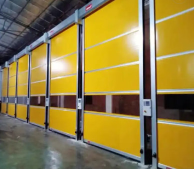 Customizable Rapid Roller Doors With Thermal Insulation Automatic PVC