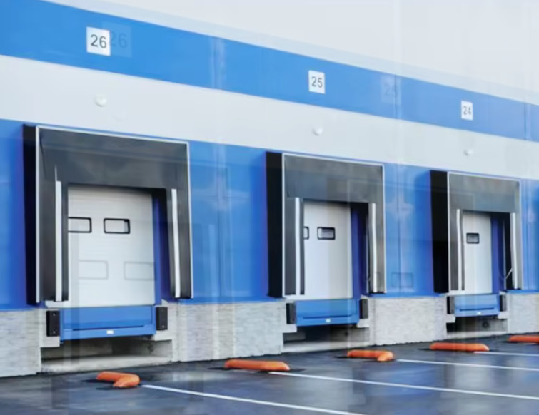 Weatherproof Cord Fabric Loading Dock Shelters Easy Installation with ...