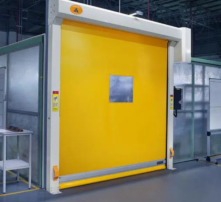 Industrial Rapid Low Maintenance And Speed Self Healing High Speed Roller Shutter Door