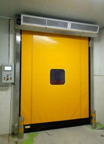 Cold Storage High Speed PVC Roll Up Rapid Shutter Zipper Doors Door 304 ...